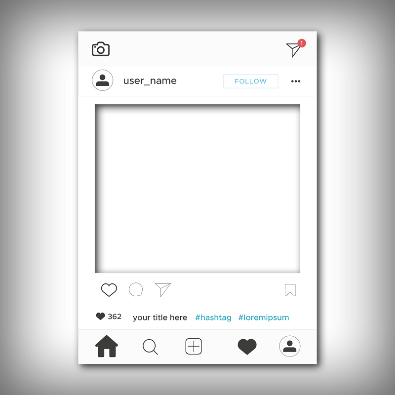 Instagram - Weißer Rahmen erstellen für das perfekte Foto